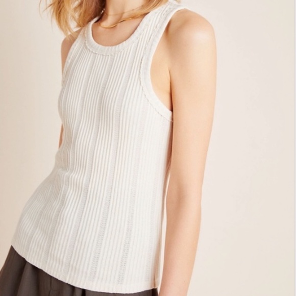 Anthropologie | Tops | Anthropologie Robin Ribbed Tank | Poshmark